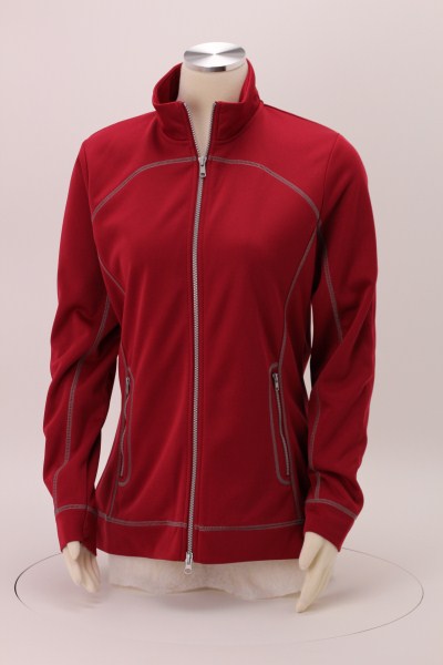 4imprint.com: Helsa Bonded Polyester Fleece Jacket - Ladies' 116568-L