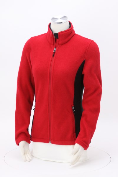 4imprint.com: Colorblock Fleece Jacket - Ladies' 141035-L