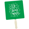 4imprint.com: Kraft Back Hand Fan - 8" Square 132937-SQ