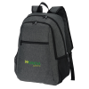 4imprint.com: 4imprint Heathered 15" Laptop Backpack - Embroidered ...