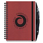 Corded Paperboard Journal with Pen - 7" x 5" - 50 sheet 132019-75-50 ...