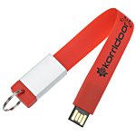 Loop USB Flash Drive Keychain - 128GB 147868-128G : 4imprint.com