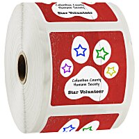 Logo Roll Stickers | Promotional Stickers by the Roll at 4imprint