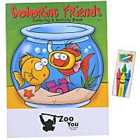 Custom Coloring Books: Personalized With Your Logo at 4imprint