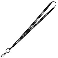 Custom Logo Lanyards at 4imprint | Company Printed Lanyard for ID Badge