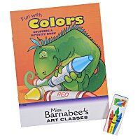 Custom Coloring Books: Personalized With Your Logo at 4imprint