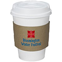 Custom Coffee Cup Sleeves at 4imprint | Reusable Logo Java Jackets