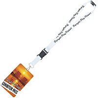 Custom Logo Lanyards at 4imprint | Company Printed Lanyard for ID Badge