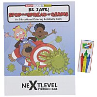 Custom Coloring Books: Personalized With Your Logo at 4imprint