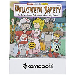 4imprint.com: Halloween Safety Coloring Book 1034-HWS