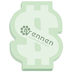 4imprint.com: Souvenir Sticky Note - Dollar Sign - 50 Sheet 6927-50-DS