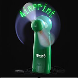 4imprint.com: Pre-Programmed Message Fan 118664