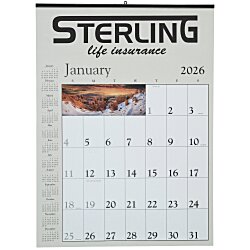 4imprint.com: Decorator Memo Wall Calendar 123712