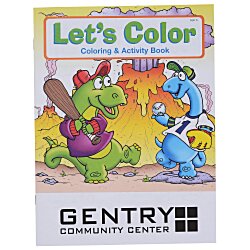 Custom Coloring Books: Personalized With Your Logo at 4imprint