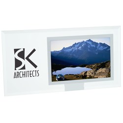 4imprint.com: Horizontal Beveled Glass Frame - 4" x 6" 128681