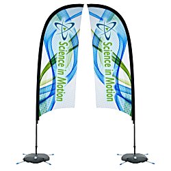 4imprint.com: Indoor Razor Sail Sign - 9' - Two Sided 132752-9-IN-2