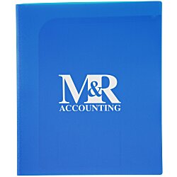 Custom Pocket File Folders at 4imprint | Printed Presentation Folders ...