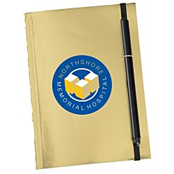4imprint.com: Metallic Paper Cover Notebook Set - 7" x 5" 138922-75-SET