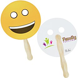 4imprint.com: Emoji Hand Fan - Smile 143398-S