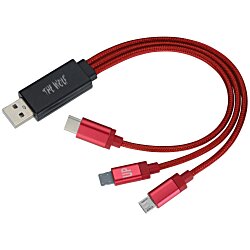 4imprint.com: Illuminate Light-Up Logo Charging Cable 148320