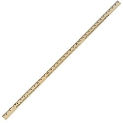 4imprint.com: Natural Wood Yardstick - 1-1/8" x 1/4" 156078-18