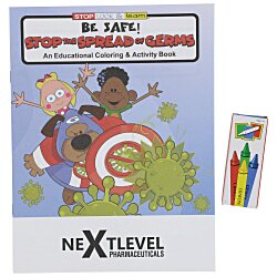 Custom Coloring Books: Personalized With Your Logo at 4imprint