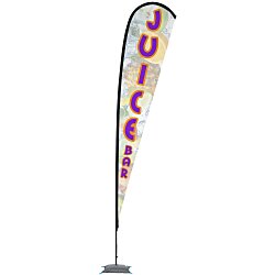 4imprint.com: Indoor Elite Nylon Sail Sign - 14' - One-Sided 165049-14-IN