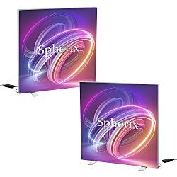 4imprint.com: Fusion Glo Light-Up Floor Display - 4' x 4' 165977