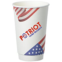 4imprint.com: Patriotic Full Color Insulated Paper Cup - 16 oz. 154035-16-P