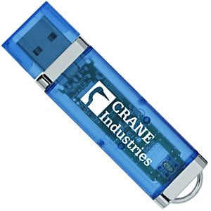 4imprint.com: USB 2.0 Flash Drive - 1GB - Translucent 8272-T-1G