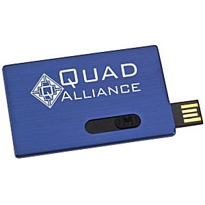 4imprint.com: Slide Card Micro USB Drive - 1GB 110714-1G