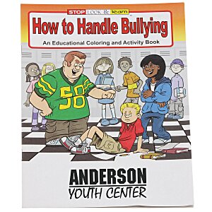 4imprint.com: How to Handle Bullying Coloring Book 1034-HB