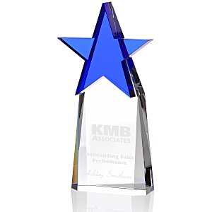 4imprint.com: Colorful Star Crystal Award 115865