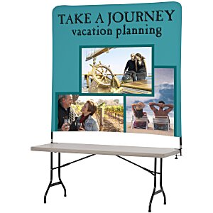 4imprint.com: Tabletop Banner System with Tall Back Wall - 6' 116263-6