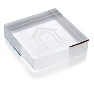 4imprint.com: Square Acrylic Paperweight 119357