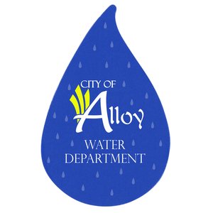 4imprint.com: Flat Flexible Magnet - Water Drop 39206-WD