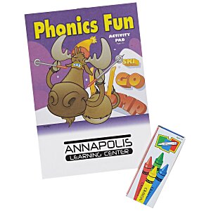 4imprint.com: Color & Learn Activity Fun Pack - Phonics 124504-P