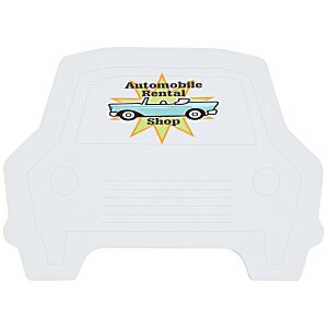 4imprint.com: Souvenir Sticky Note - Car - 25 Sheet 6927-25-CR