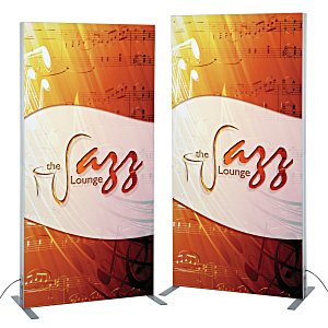 4imprint.com: Vector Light Box Banner Stand - 36" - Two Sided 137940-2