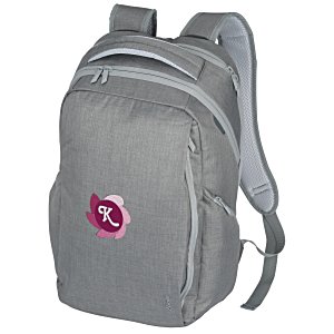 4imprint.com: Zoom Grid 15" Laptop Backpack - Embroidered 138953-E