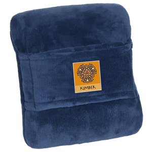 4imprint.com: King's Cross Travel Pillow Blanket 143847