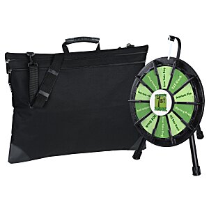 4imprint.com: Micro Tabletop Prize Wheel with Case 109513-MCR-KIT