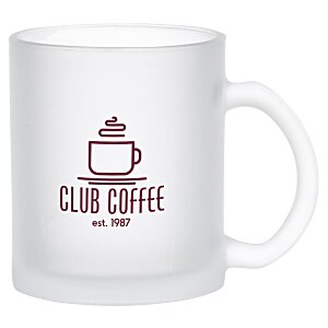 4imprint.com: Frosted Glass Coffee Mug - 10 oz. 164727