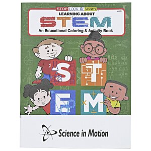 4imprint.com: Learning About STEM Coloring Book 1034-LAS