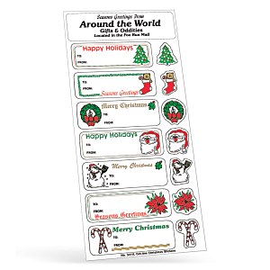 4imprint.com: Holiday Stickers - Happy Holidays 5108-HAPPY