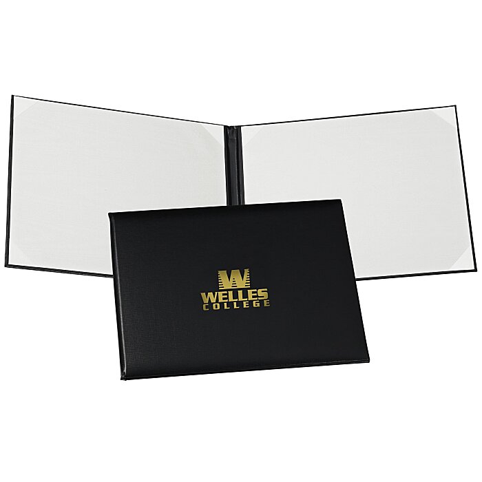 4imprint.com: Double Award Folder - Ribbon Corners 119361-D-R