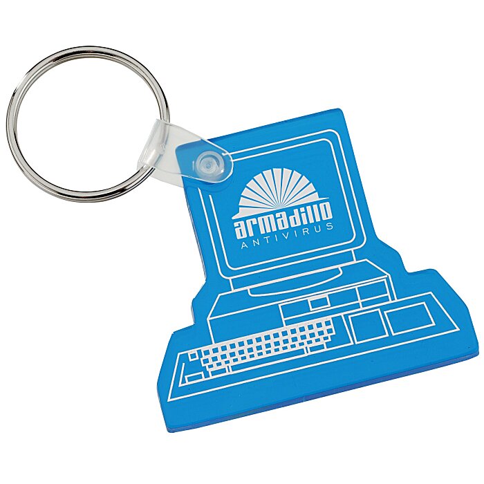 4imprint.com: Computer Soft Keychain - Translucent 39212-CO-T