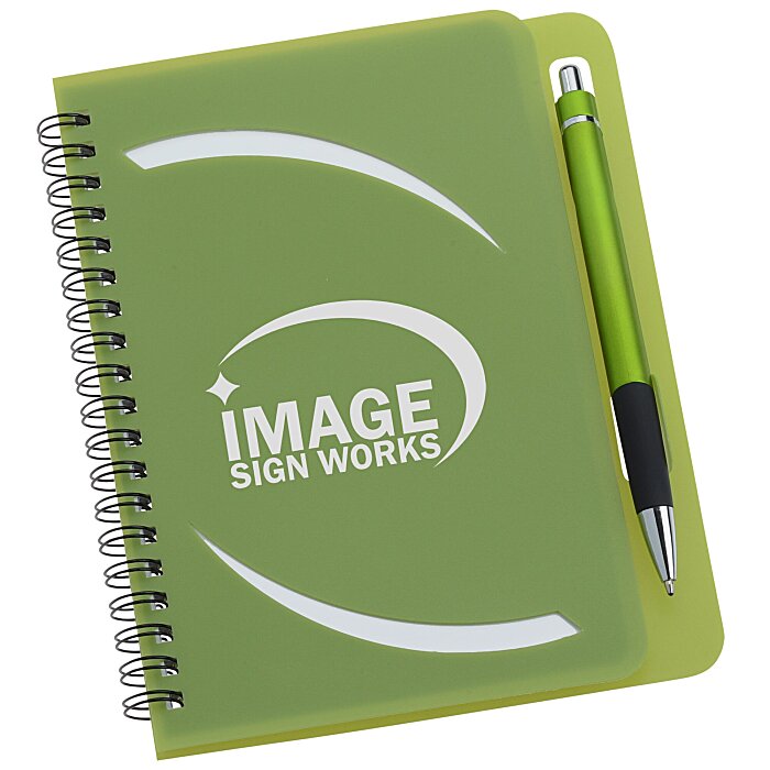 4imprint.com: Huntington Notebook Set - Metallic 124244-MET