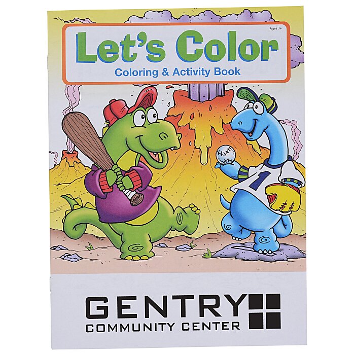 4imprint Let s Color Coloring Book 1034 LC
