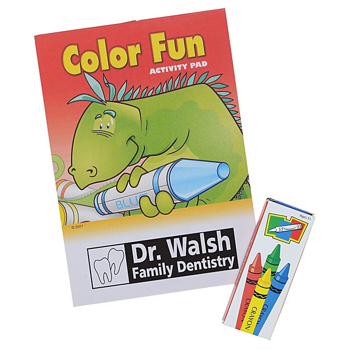4imprint.com: Color & Learn Activity Fun Pack - Colors 124504-C